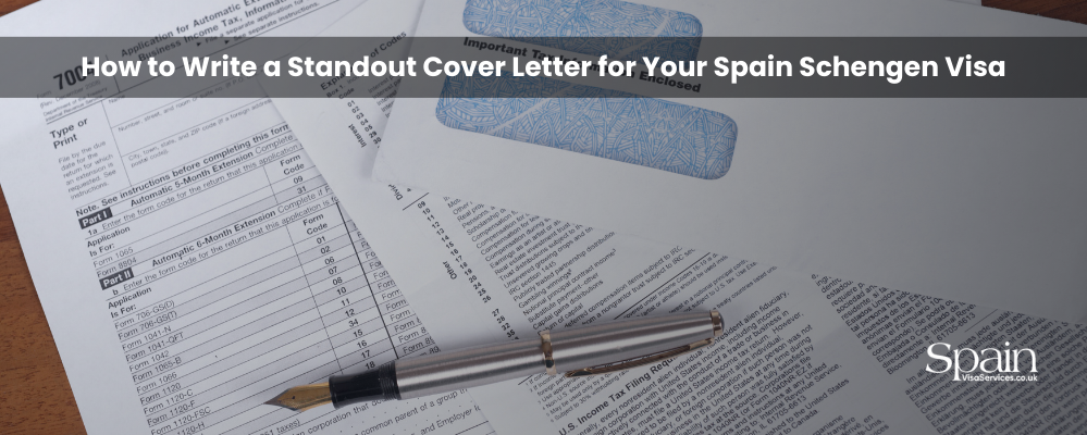 How to Write a Best Cover Letter for Your Spain Schengen Visa